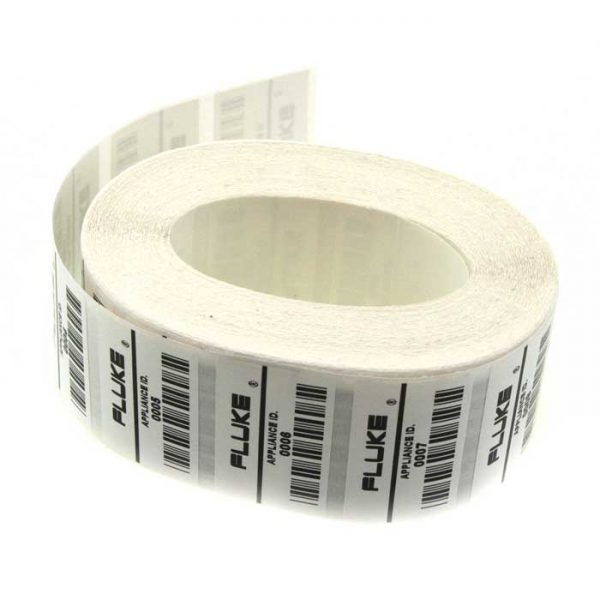 Fluke APP1000 Barcoded Appliance ID Labels for PAT Testing